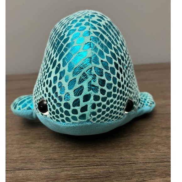 Kellytoy | Toys | Kellytoy Blue Shiny Whale Plush 9 | Poshmark